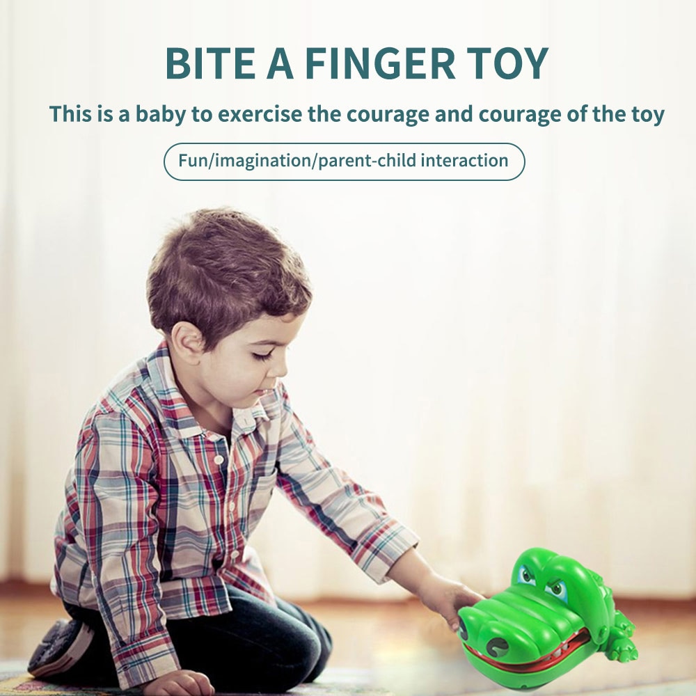 Finger-Biting Animal Trick Toy - TheDirectFactory